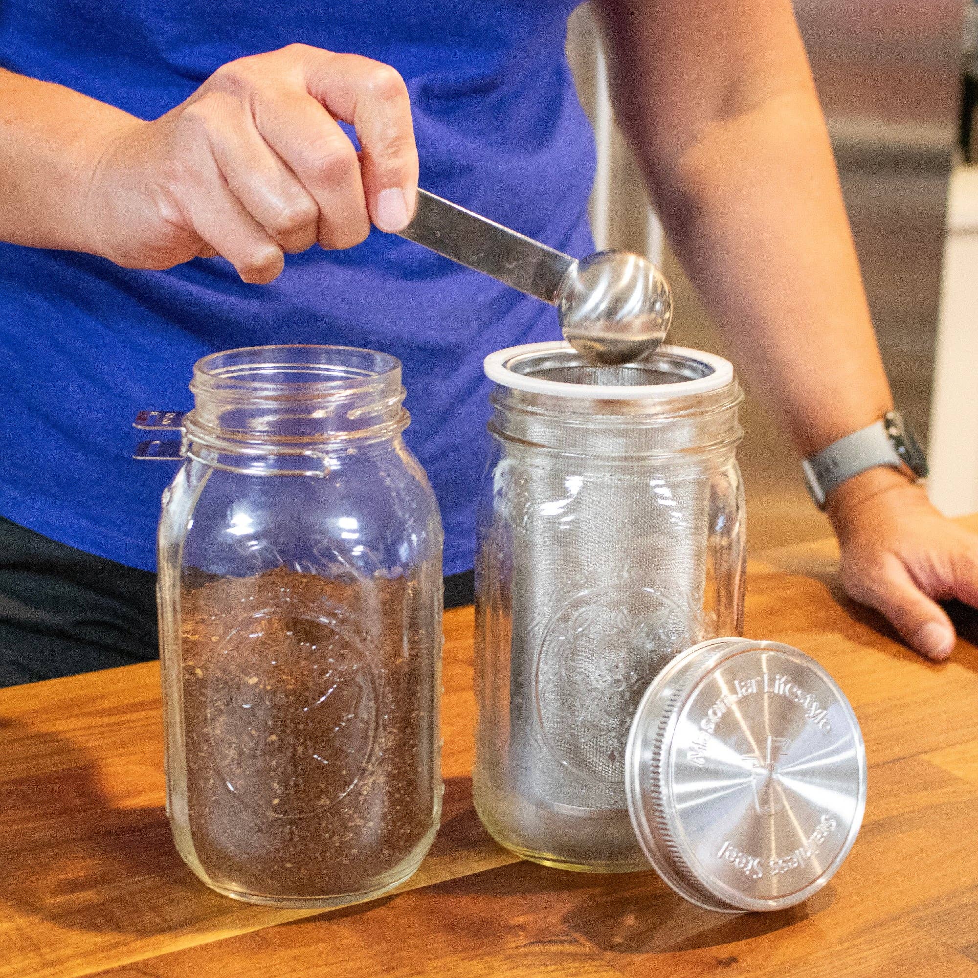 Cold Brew Coffee and Tea Mason Jar Kit – Full Circle Refillery